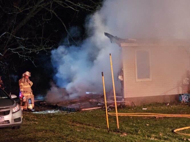 One hospitalized after Gerry fire | News, Sports, Jobs - Observer Today